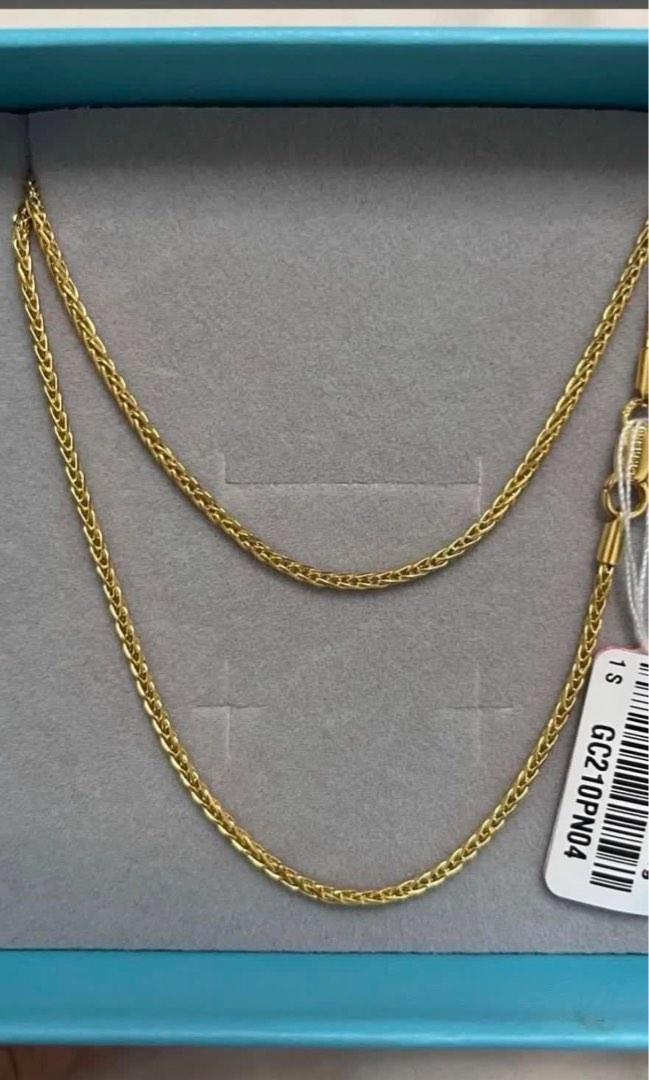 Pohheng 916 Gold Chain, Women's Fashion, Jewelry & Organisers ...