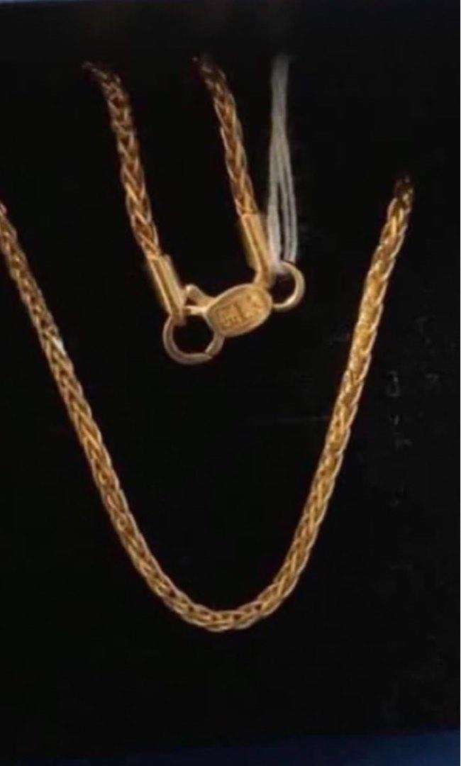 Pohheng 916 Gold Chain, Women's Fashion, Jewelry & Organisers ...