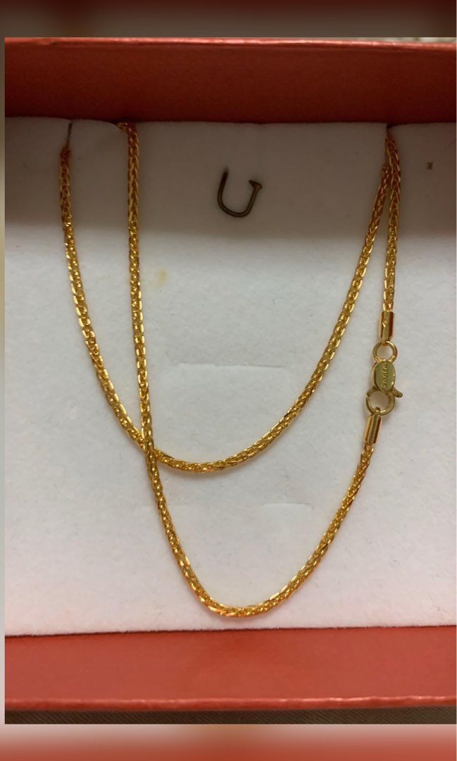 Pohheng 916 Gold Chain, Women's Fashion, Jewelry & Organisers ...