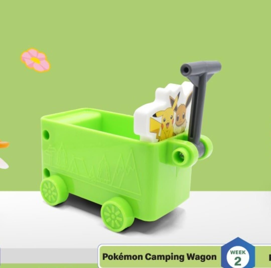 Pokemon Camping Wagon McDonald Happy Meal toys, Hobbies & Toys, Toys ...