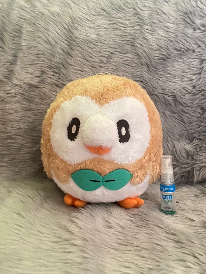 Pokemon Furry Rowlet, Hobbies & Toys, Toys & Games on Carousell