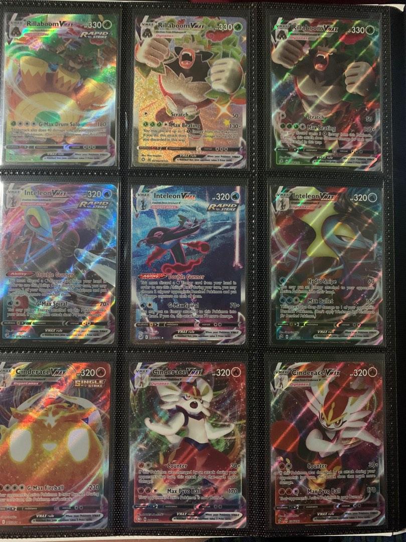 VMAX “Master Set” | Pokémon Cards TCG Sword & Shield Full Art Rainbow ...