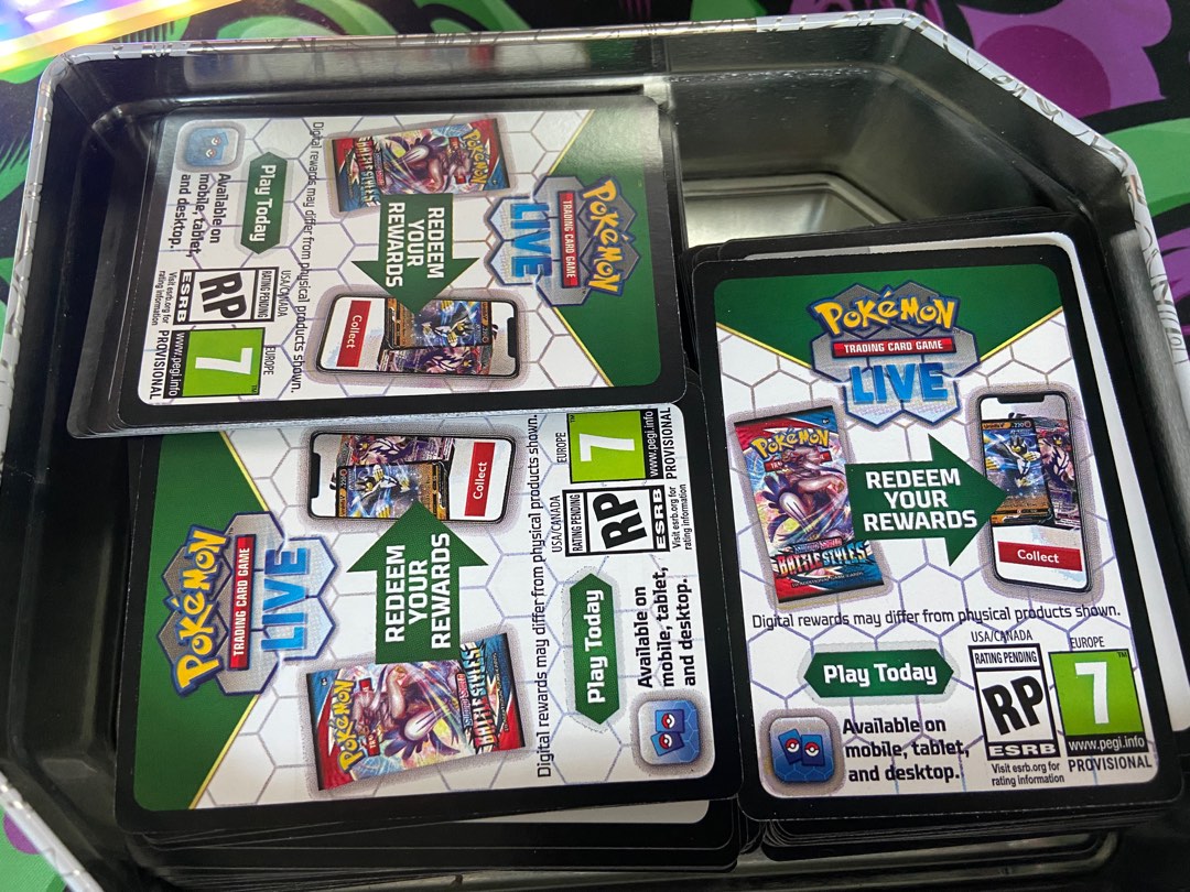 Pokémon TCG Code Cards, Hobbies & Toys, Toys & Games on Carousell