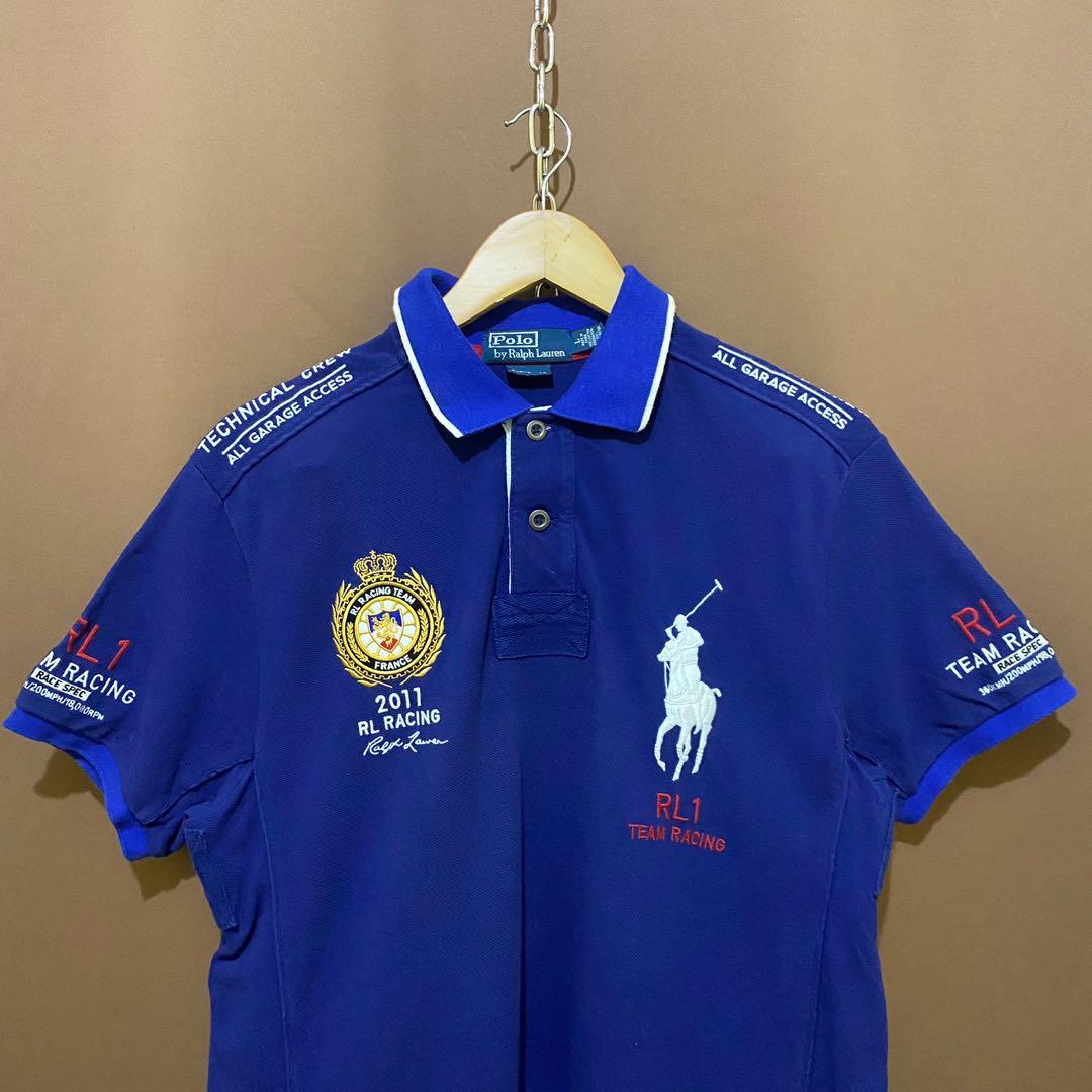 Polo Ralph Lauren Racing Polo, Men's Fashion, Activewear on Carousell