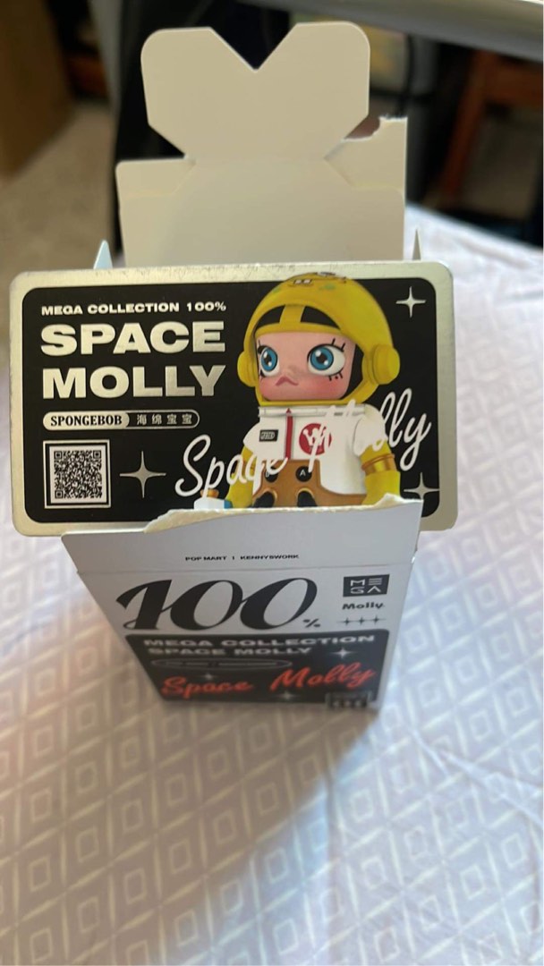 Popmart blindbox SpongeBob molly 100%, Hobbies & Toys, Toys & Games on ...