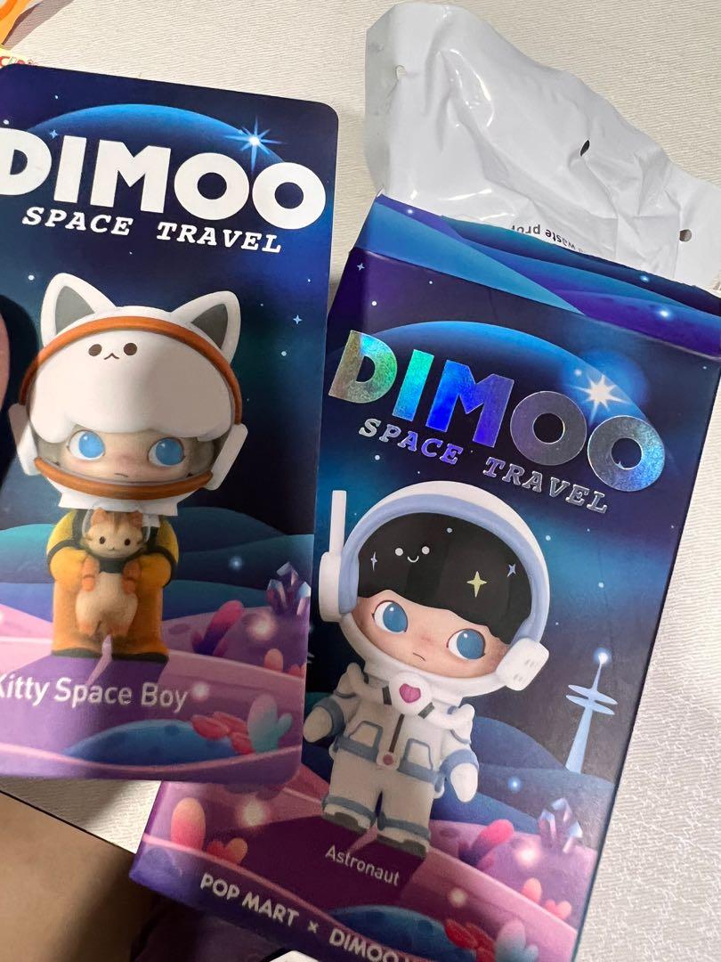 [Rare Piece] POPMART X DIMOO Space Travel Kitty Space Boy Gatcha ...