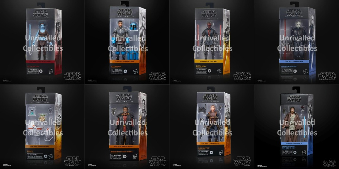 [In Hand/Back Order] Hasbro Star Wars The Black Series 6 inches scale ...