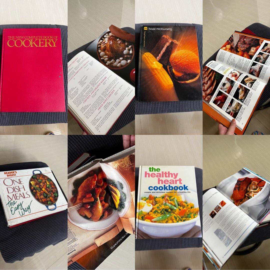 Pre-loved COOKING book set, Hobbies & Toys, Books & Magazines, Travel ...