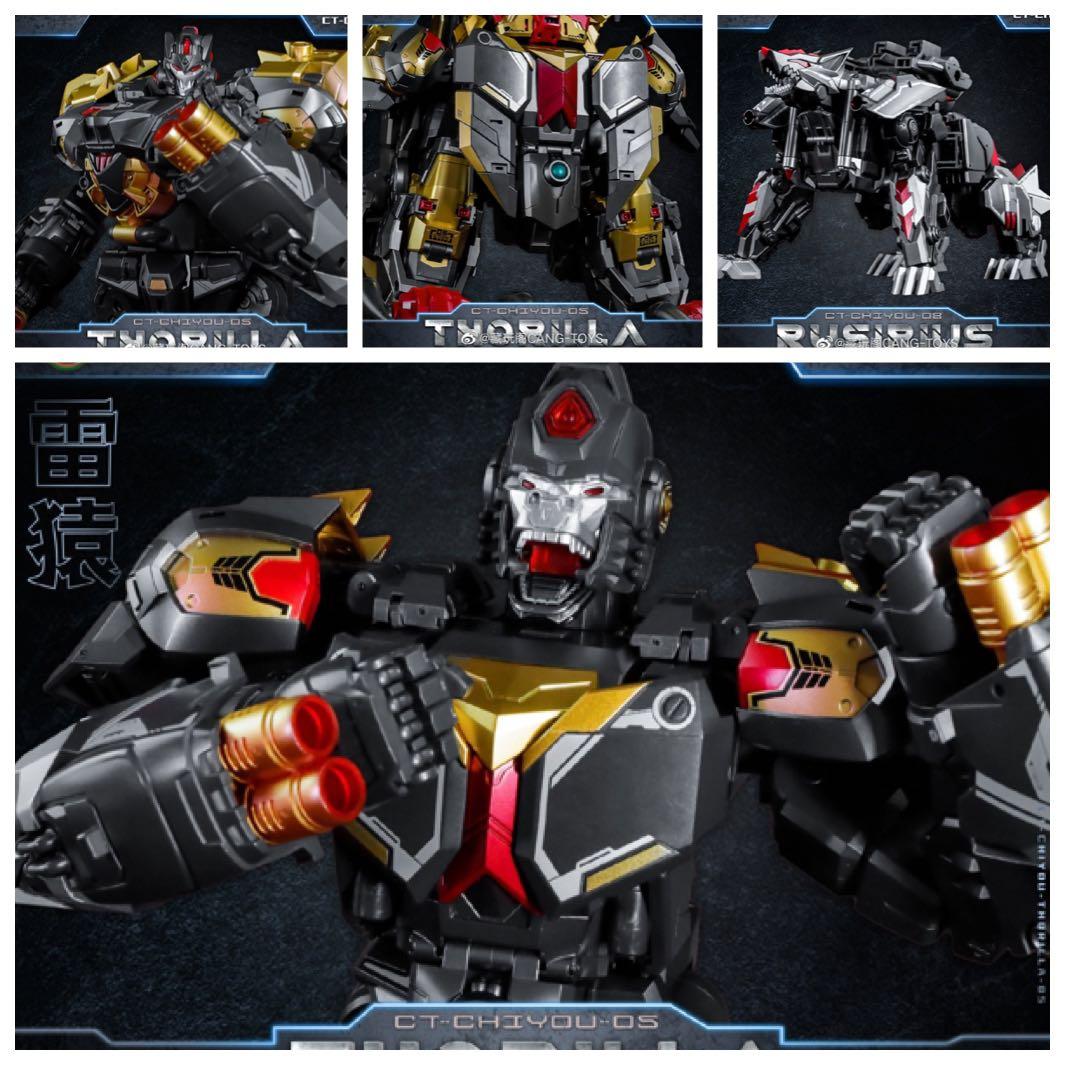 [Preorder] Transformers Cang Toys CT - CT05 CT-05 Thorgorilla & CT-08 ...
