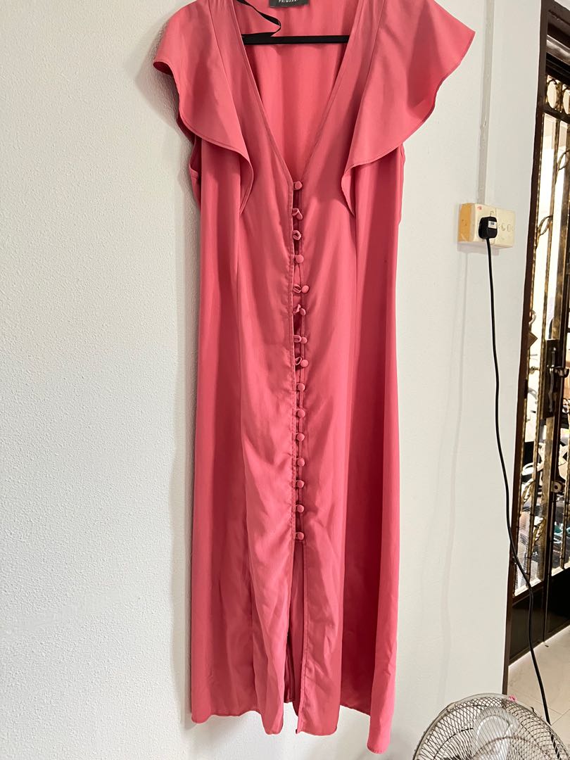 Primark pink dress, Women's Fashion, Dresses & Sets, Dresses on Carousell