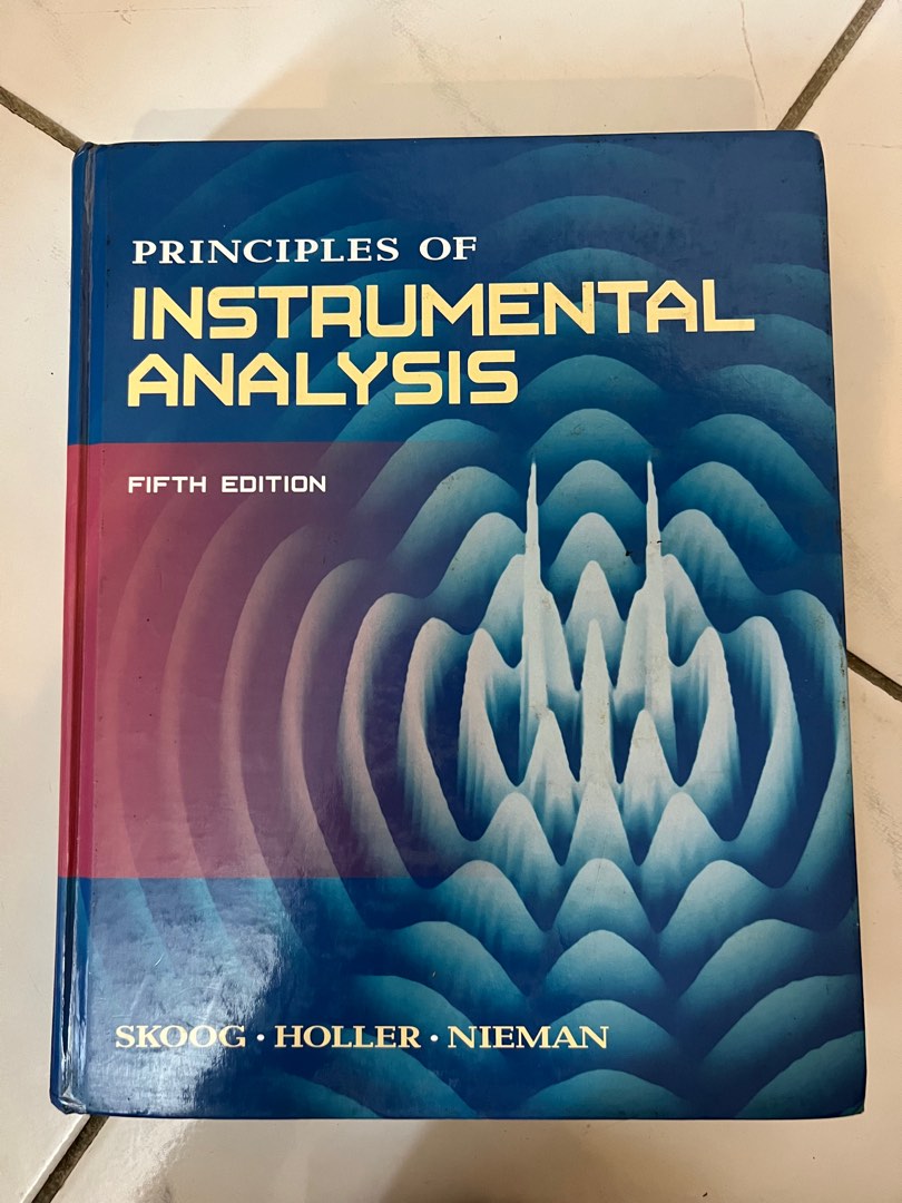 化學系-Principles of Instrumental Analysis 分析化學, 書籍、休閒與玩具, 書本及雜誌, 評量練習在旋轉拍賣