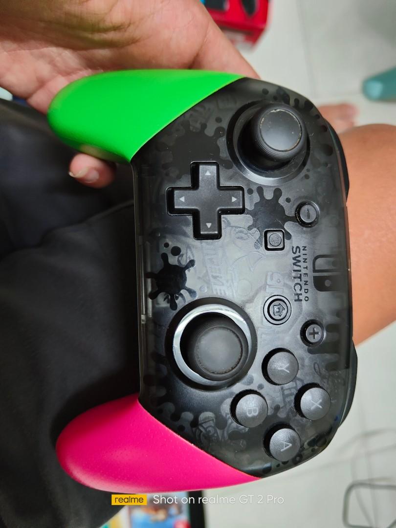Pro controller Splatoon, Video Gaming, Video Game Consoles, Nintendo on ...