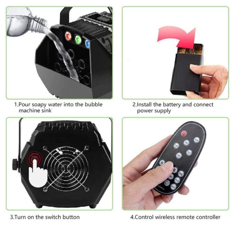 Professional Bubble Machine Stage Effect Bubble Machine Automatic ...