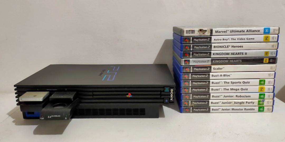 PS2 phat | 12 authentic games | no controller | with remote ...