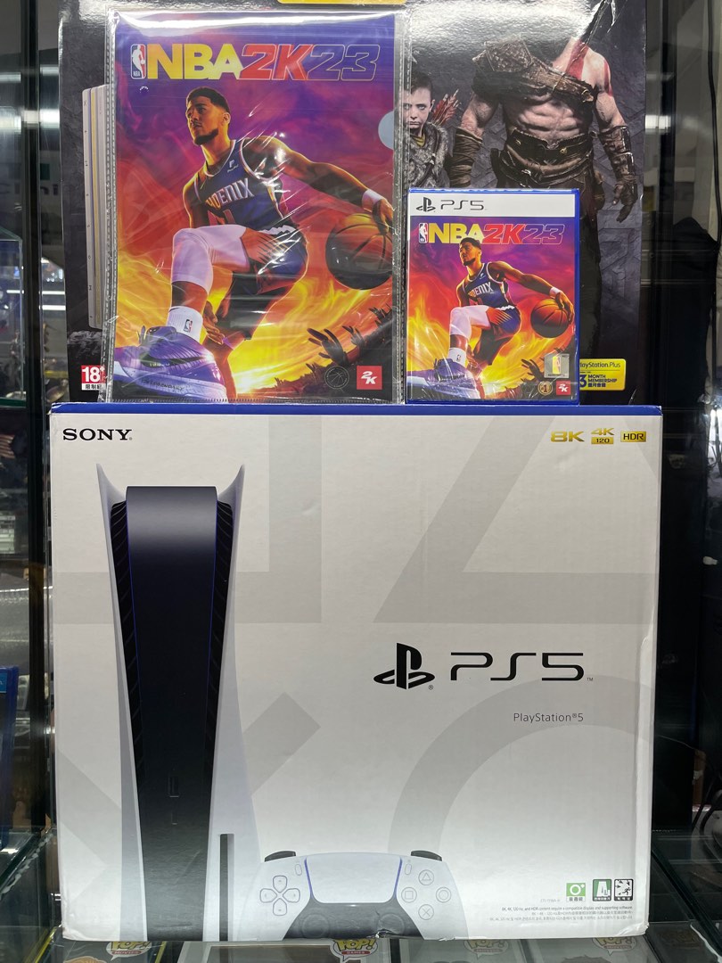 PS5 Disc Version with Nba2k23, Video Gaming, Video Game Consoles ...