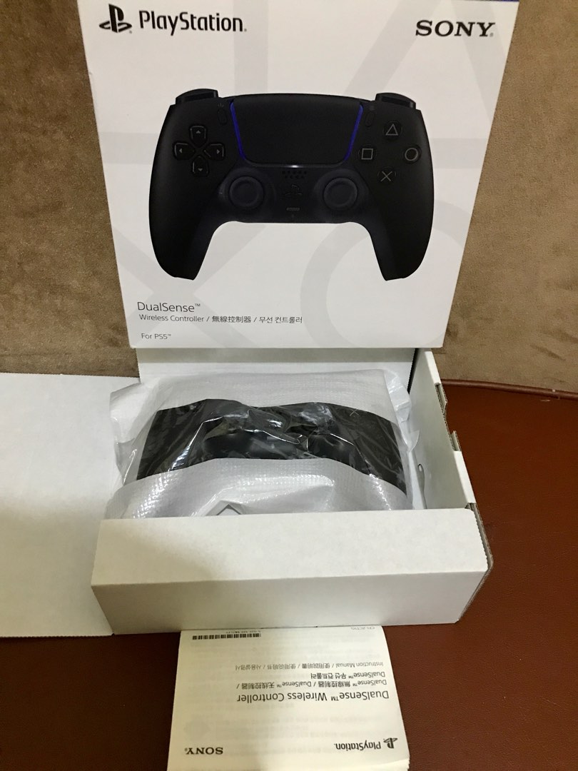 Ps5 dualsense midnight black, Video Gaming, Gaming Accessories ...