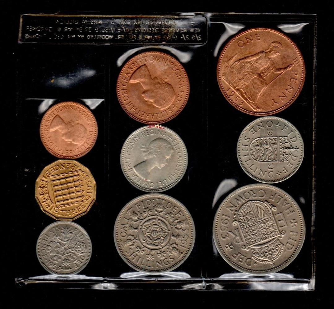 Queen Elizabeth II first coin issue 1953, Hobbies & Toys, Memorabilia ...