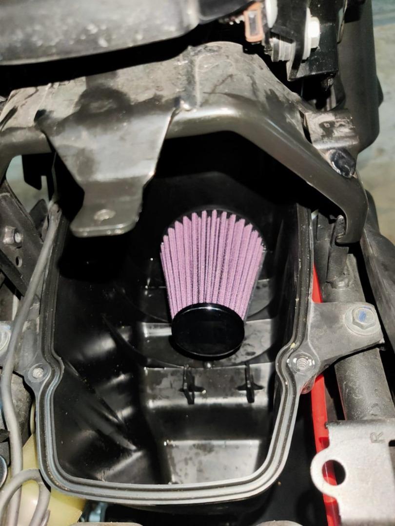 R15 / MT15 / FZ16 Open Pod Air Filter, Motorcycles, Motorcycle ...
