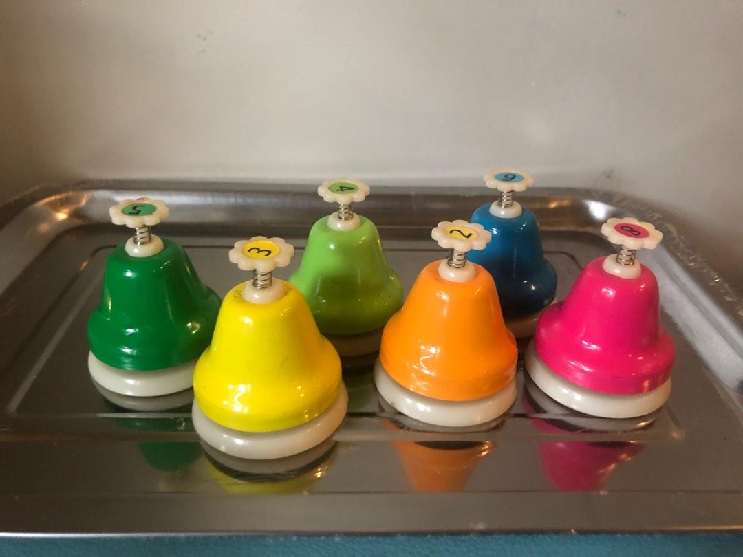 Rainbow desk bells, Hobbies & Toys, Toys & Games on Carousell