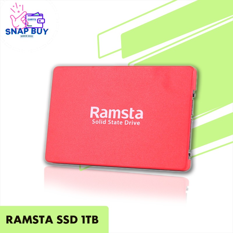 Ramsta S800 1TB SATA3 High Speed SSD 2.5 Inch Solid State Drive Hard ...