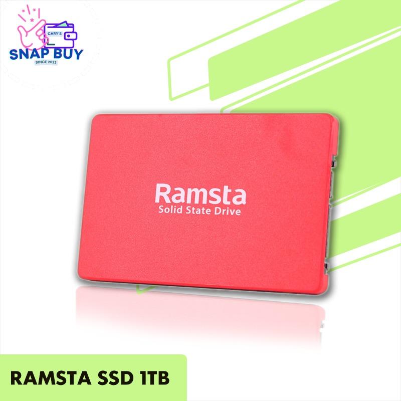 Ramsta S800 1TB SATA3 High Speed SSD 2.5 Inch Solid State Drive Hard ...