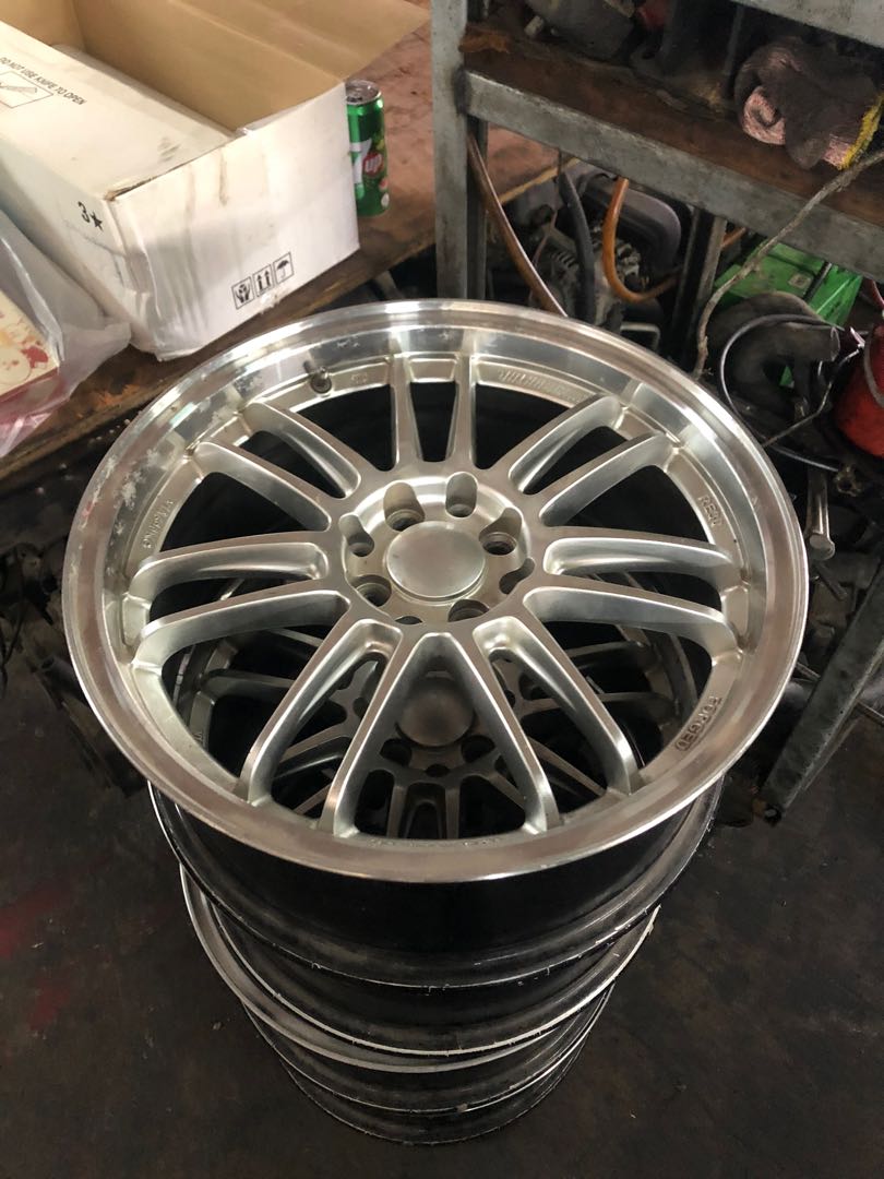 RAYSENG RE30 RIMS 17”, Car Accessories, Tyres & Rims on Carousell