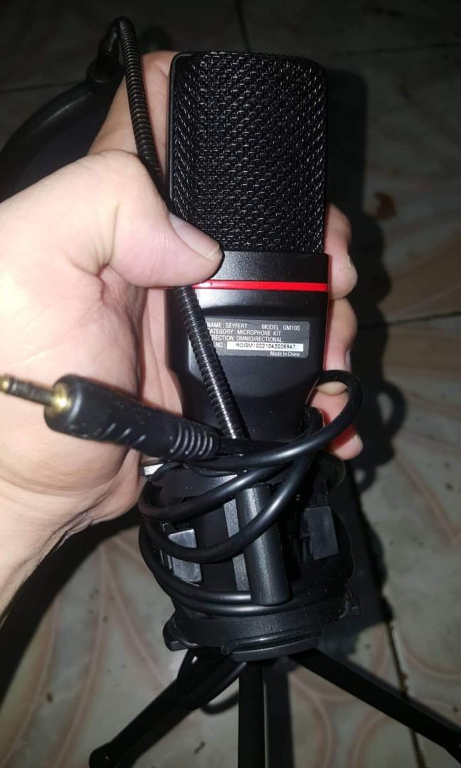 Red Dragon Microphone and webcam, Audio, Microphones on Carousell