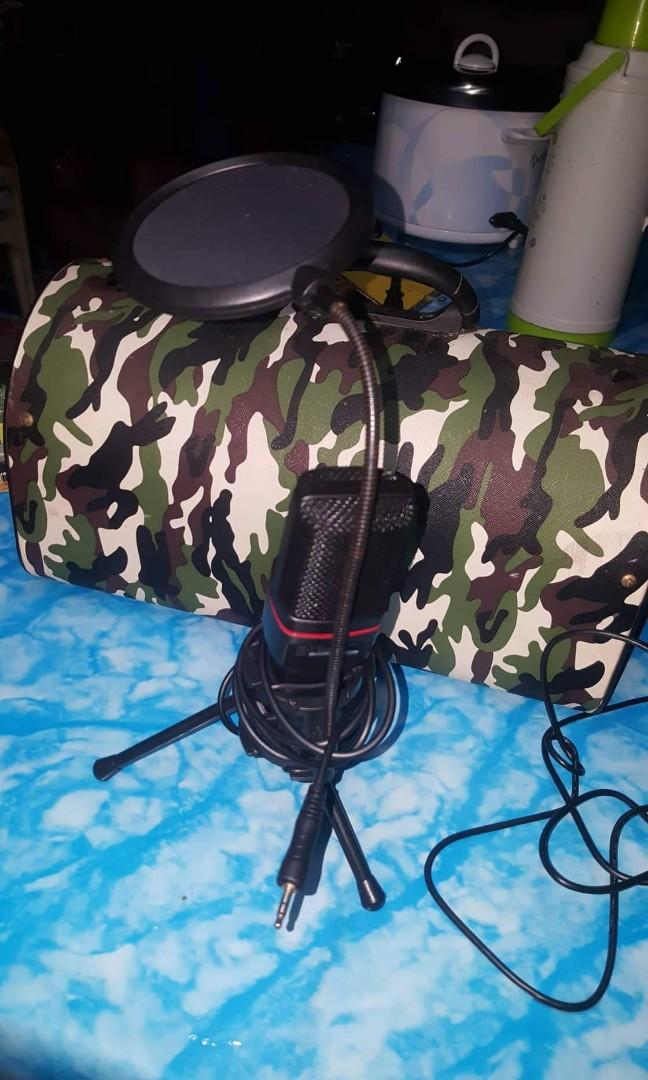 Red Dragon Microphone and webcam, Audio, Microphones on Carousell