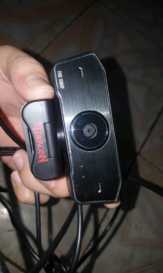 Red Dragon Microphone and webcam, Audio, Microphones on Carousell