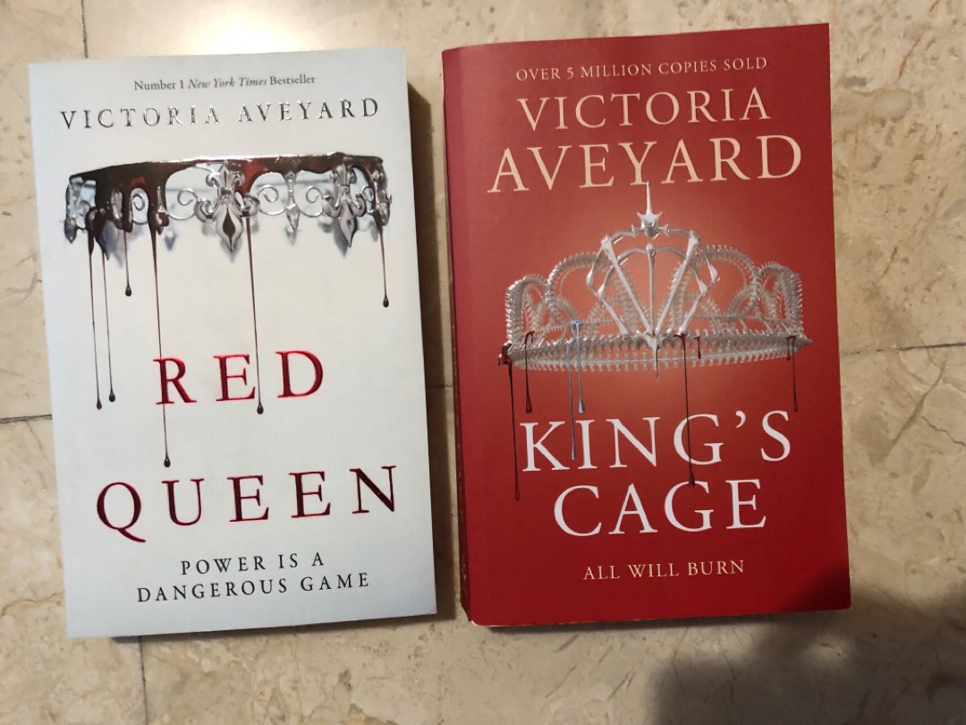 Red Queen + King’s Cage by Victoria Aveyard, Hobbies & Toys, Books ...