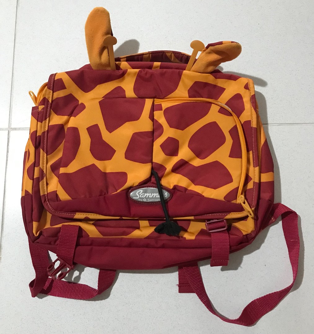 Sammies by Samsonite Giraffe Backpack, Hobbies & Toys, Travel, Travel ...