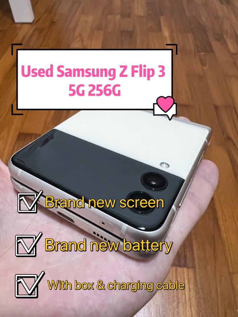 Samsung Z Flip3 5G 258G / used but new, Mobile Phones & Gadgets, Mobile Phones, Android Phones ...