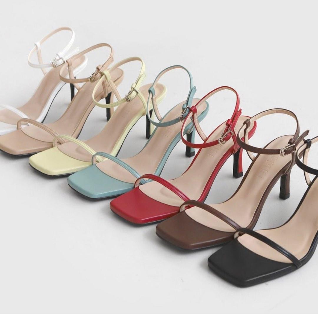 Sappun Korea Original - Heels, Fesyen Wanita, Sepatu di Carousell
