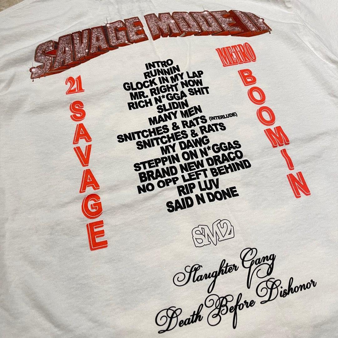 Savage Mode 2 Vintage Tee 21 Savage Metro Boomin Hip Hop Rap, Men's ...