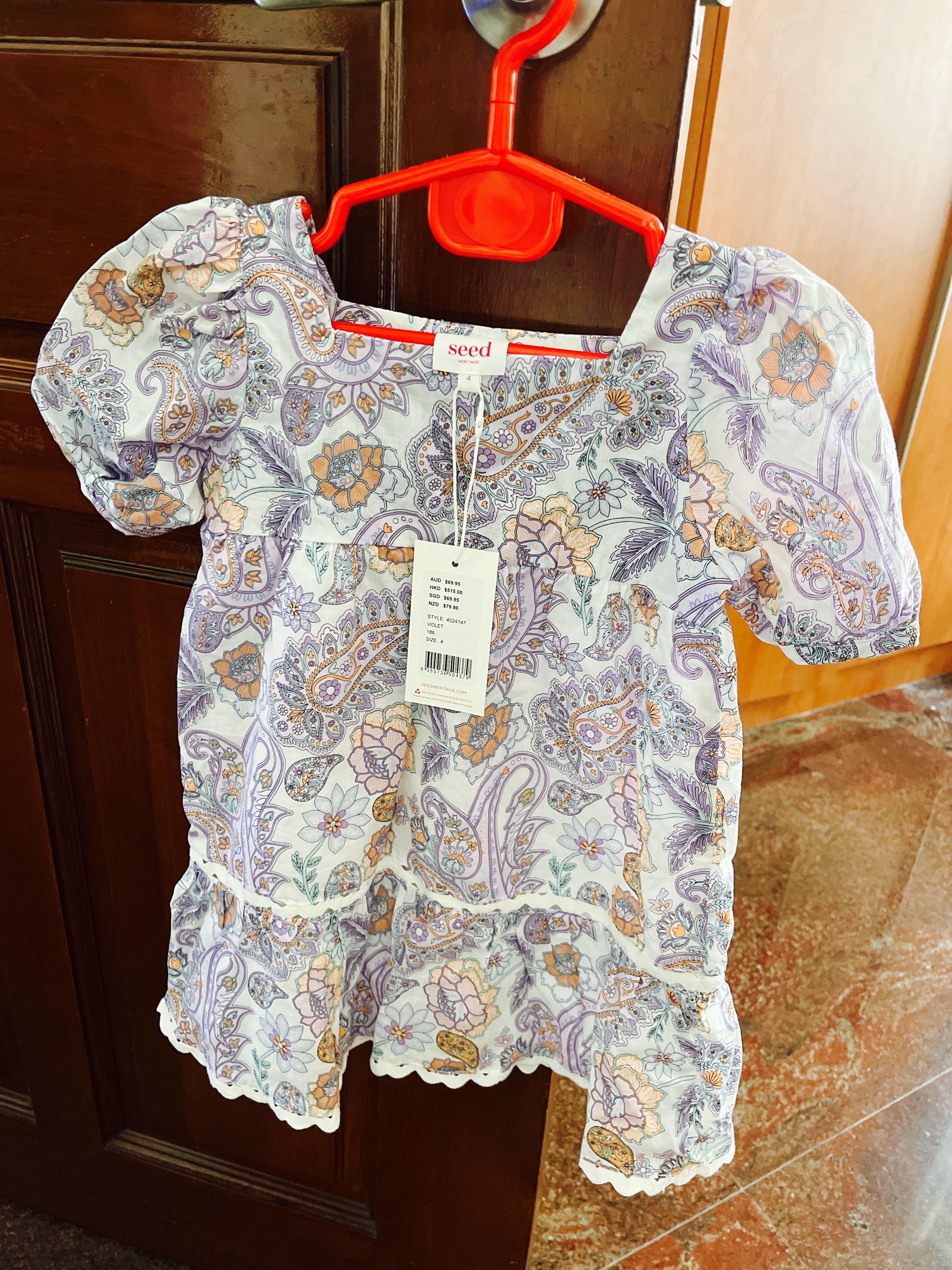 Seed Heritage Dress, Babies & Kids, Babies & Kids Fashion on Carousell