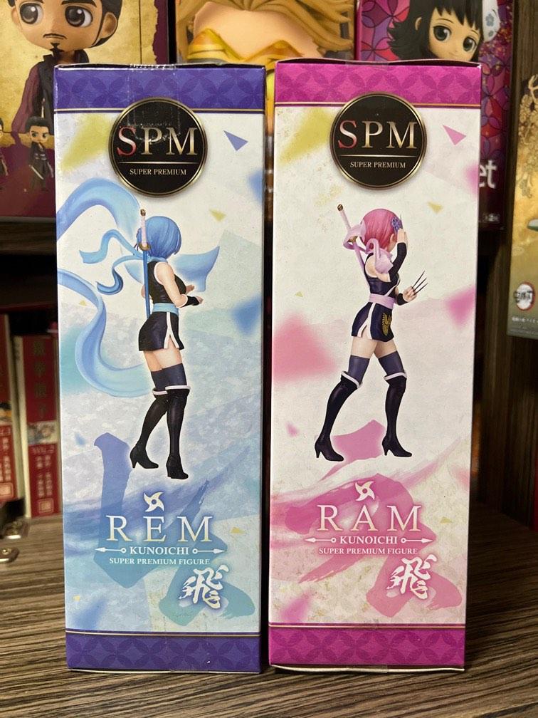 SEGA SPM 拉姆 雷姆 忍者造型 Re:0 從零開始的異世界生活 figure, 興趣及遊戲, 玩具 & 遊戲類 - Carousell