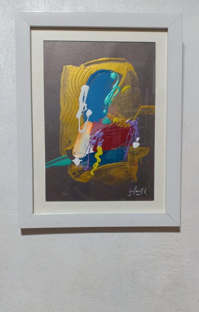 Set of Abstract Series by Joseph Villamar, Hobbies & Toys, Stationary ...