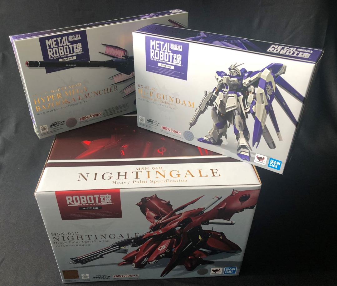 [Price Reduced] [Set or Separate] Robot Spirits MSN-04 II Nightingale ...