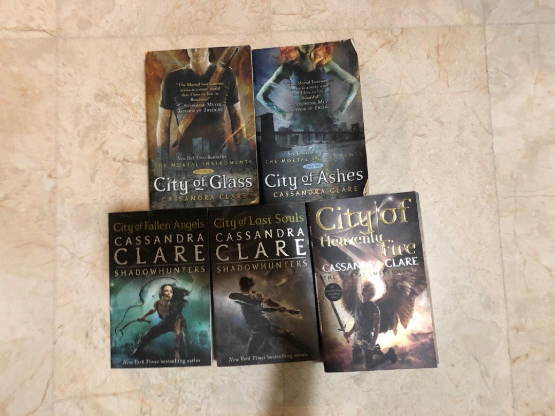 SHADOWHUNTERS BY CASSANDRA CLARE ( City of Glass + City of Ashes + City ...