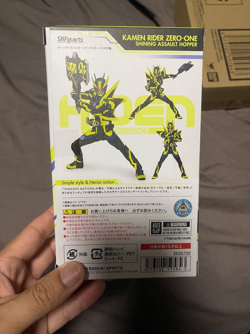 SHF Kamen Rider 幪面超人 zero-01 Shining assault hopper, 興趣及遊戲, 玩具 & 遊戲類 ...