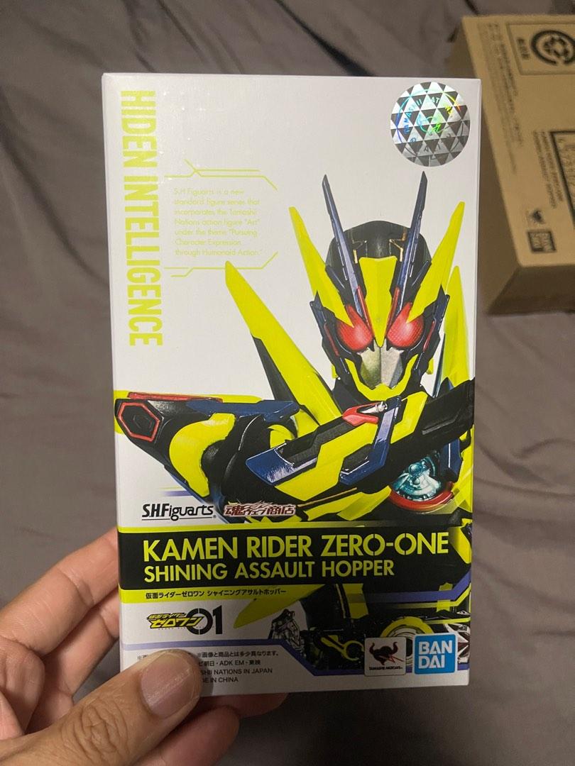 SHF Kamen Rider 幪面超人 zero-01 Shining assault hopper, 興趣及遊戲, 玩具 & 遊戲類 ...