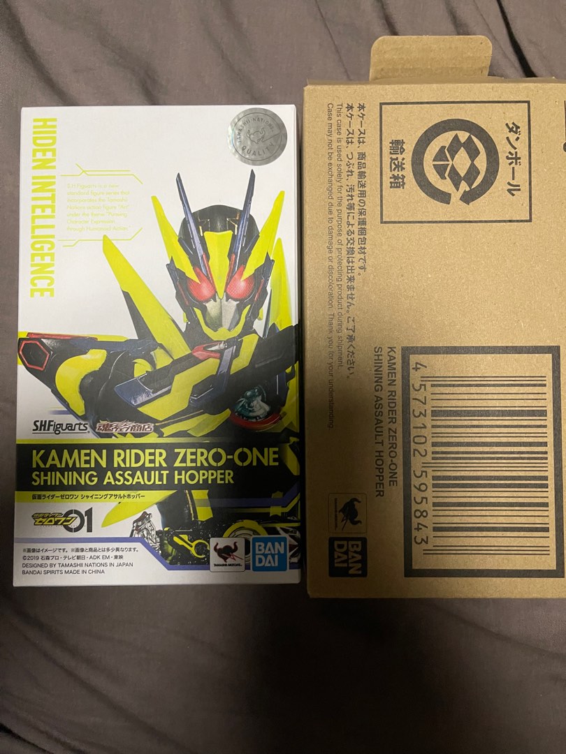 SHF Kamen Rider 幪面超人 zero-01 Shining assault hopper, 興趣及遊戲, 玩具 & 遊戲類 ...