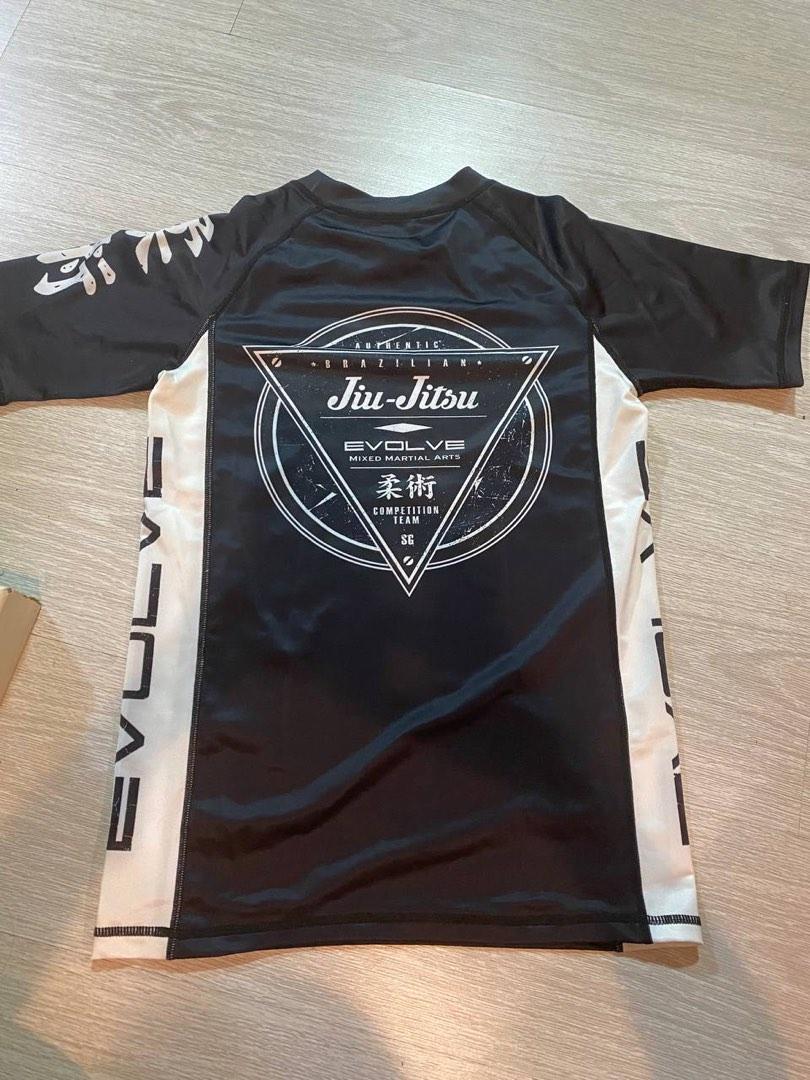 Shin Ya Aoki X Evolve MMA rashguards, Men's Fashion, Tops & Sets ...