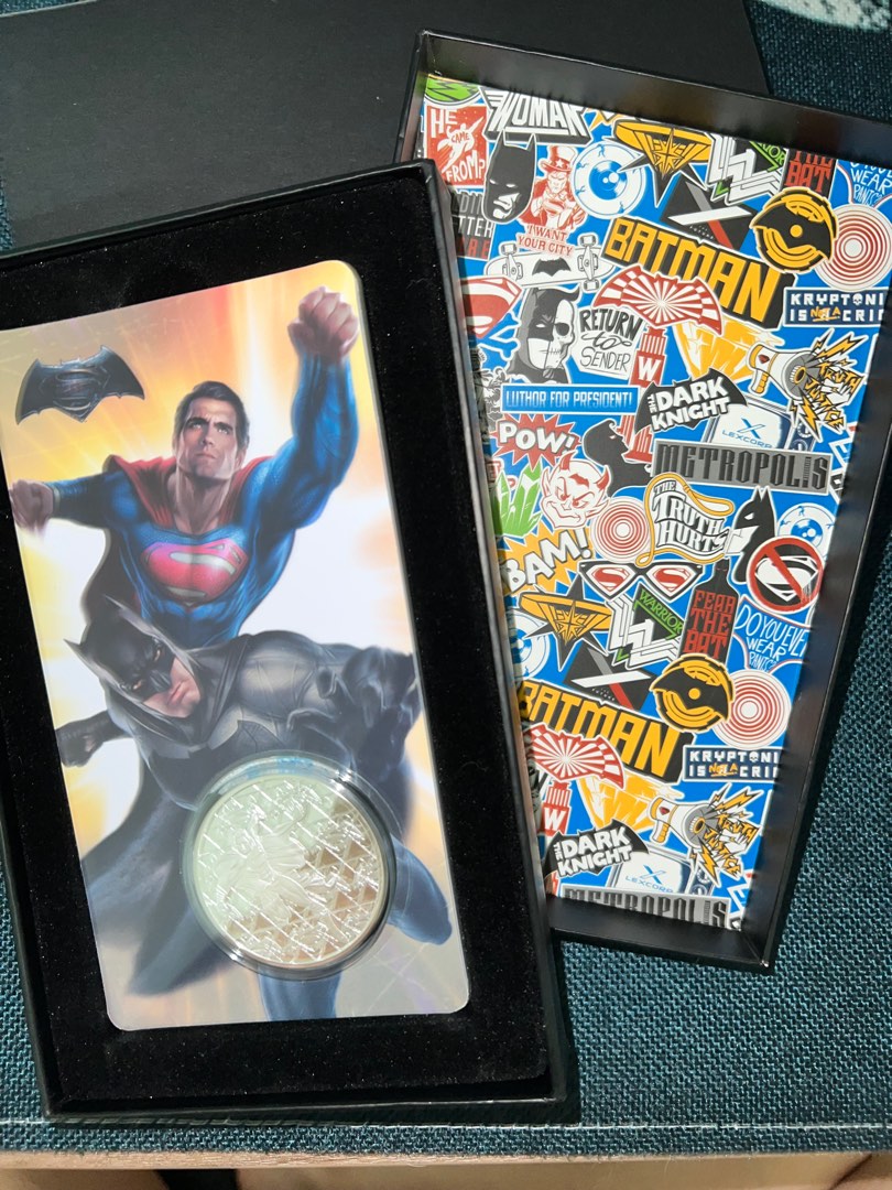 Silver Batman Coin, Hobbies & Toys, Memorabilia & Collectibles ...