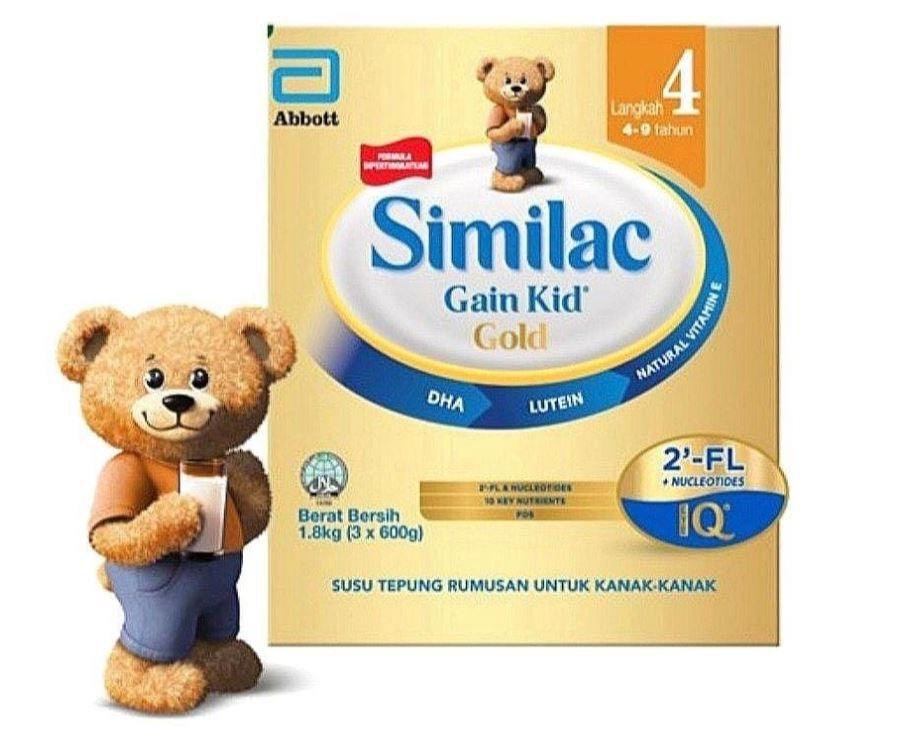 Similac Gain Kid Stage 4 1.8kg, Babies & Kids, Nursing & Feeding ...