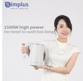 Simplus Electric Kettle 1.8L 304 Stainless Steel 1500w Automatic Power ...