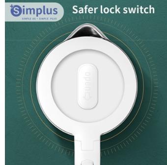 Simplus Electric Kettle 1.8L 304 Stainless Steel 1500w Automatic Power-off Boil-Dry Protection ...