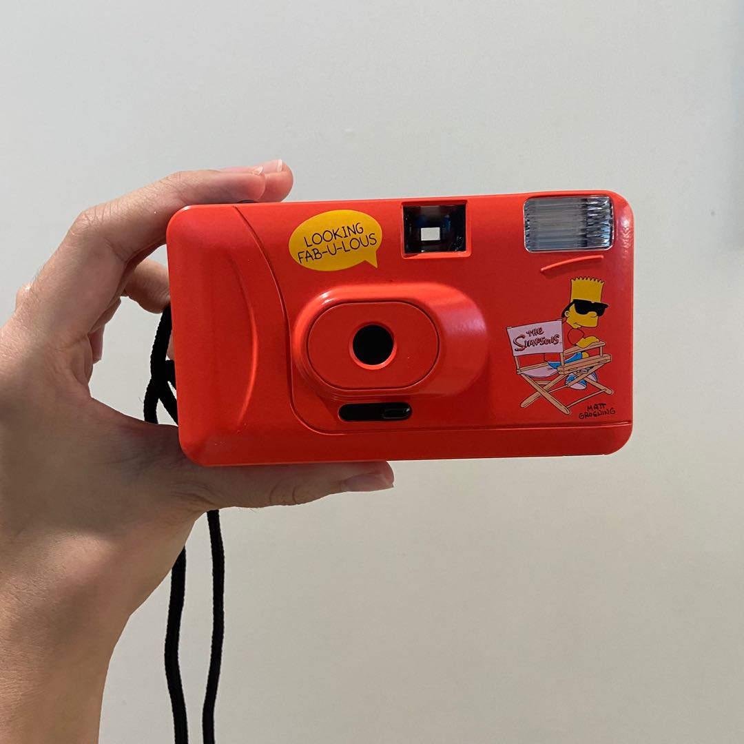 Simpsons Film Camera, Photography, Cameras on Carousell