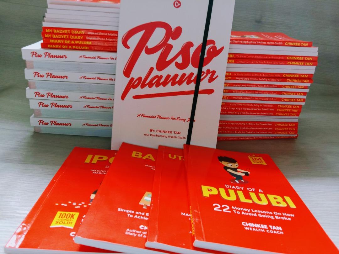Sir Chinkee Tan's Piso Planner + 4 Iponaryo Books #teampayaman, Hobbies & Toys, Books ...