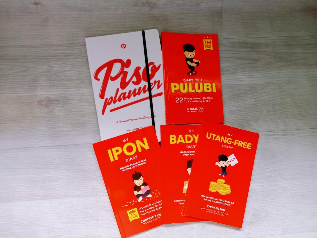 Sir Chinkee Tan's Piso Planner + 4 Iponaryo Books #teampayaman, Hobbies & Toys, Books ...